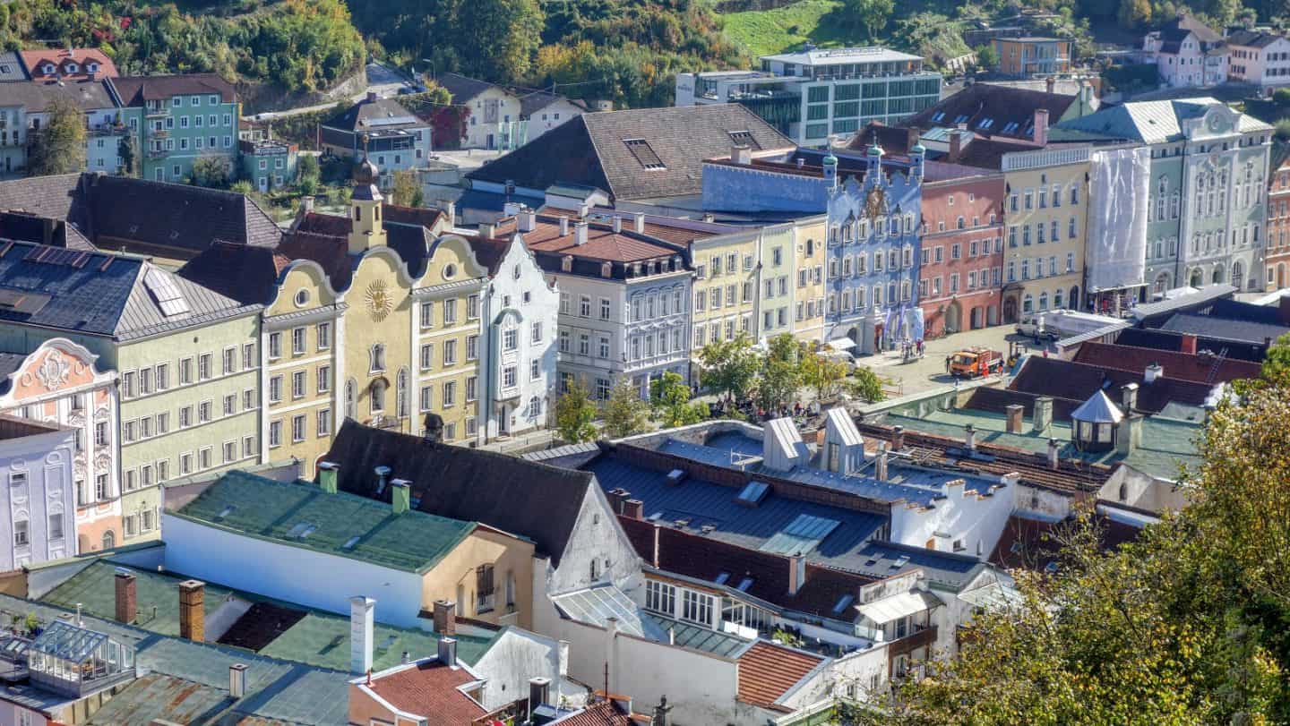 Burghausen: Wandern die längste Burg der Welt