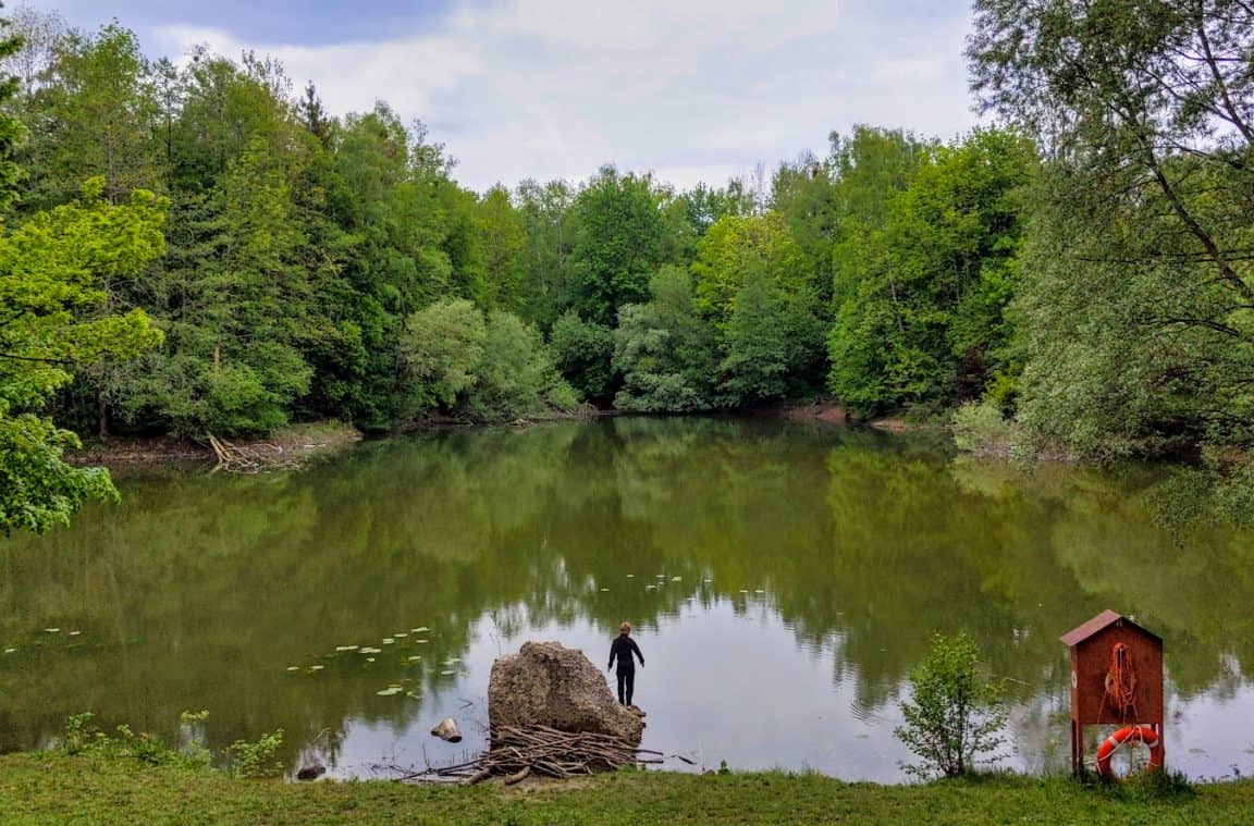 Aubinger Lohe Spaziergang (27) – Hurra, draussen!