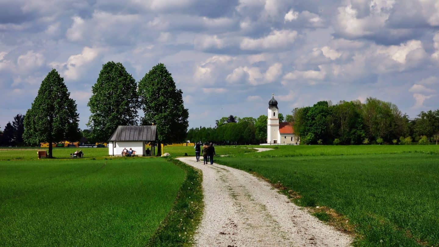 Einfache Rundwanderung um Höhenkirchen-Siegertsbrunn