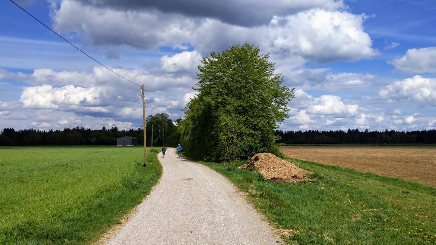 Einfache Rundwanderung um Höhenkirchen-Siegertsbrunn