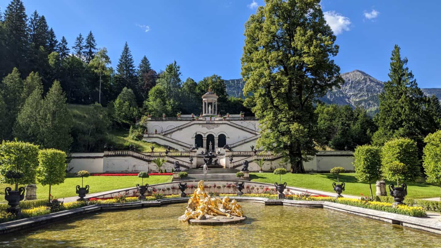 Wanderung von Graswang zum Schloss Linderhof