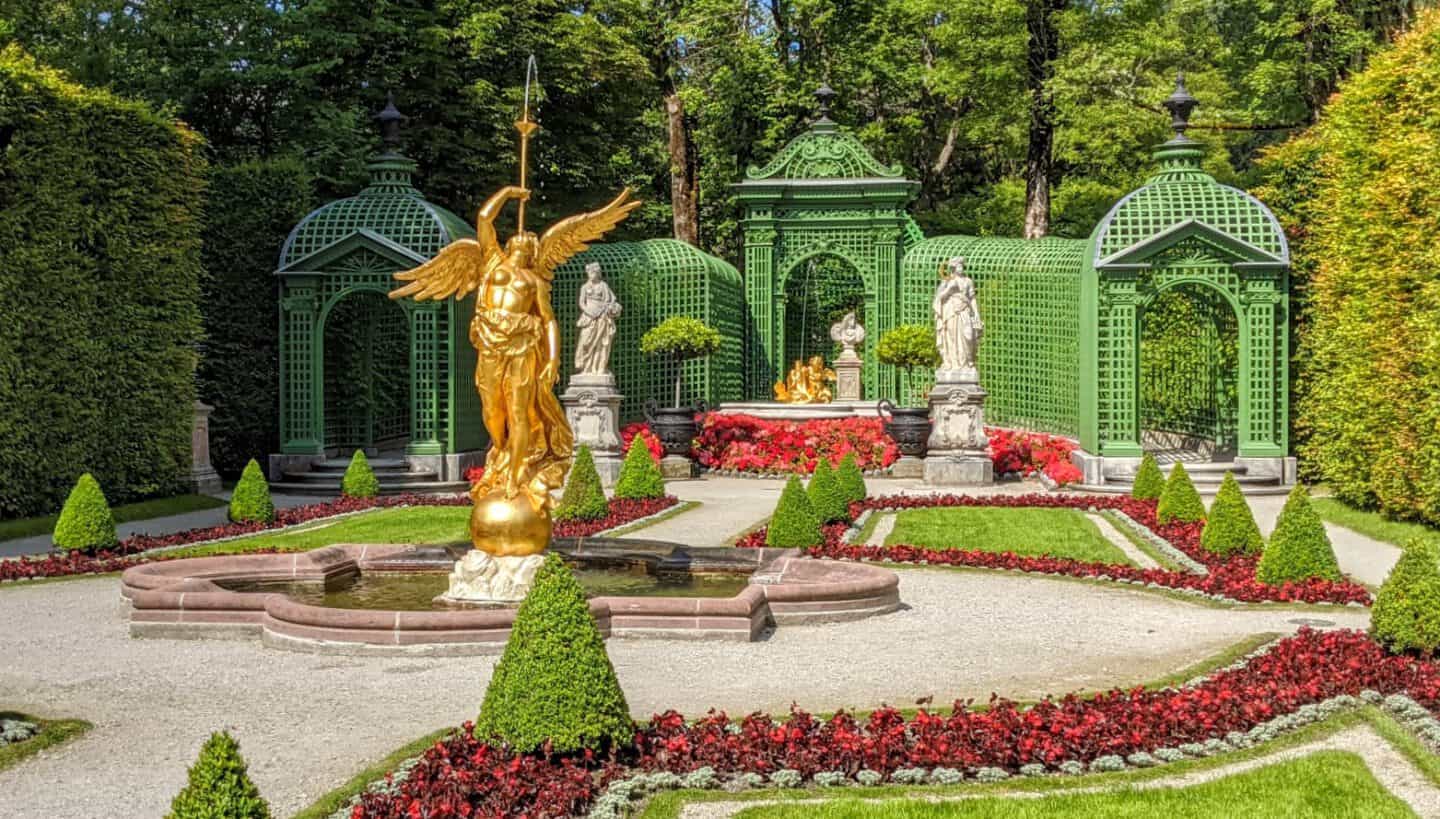 Wanderung von Graswang zum Schloss Linderhof