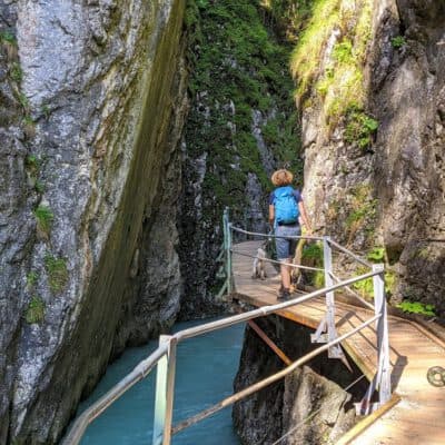 Mittenwald #1: Über der Leutaschklamm schweben und dem Ruf der Geister ...