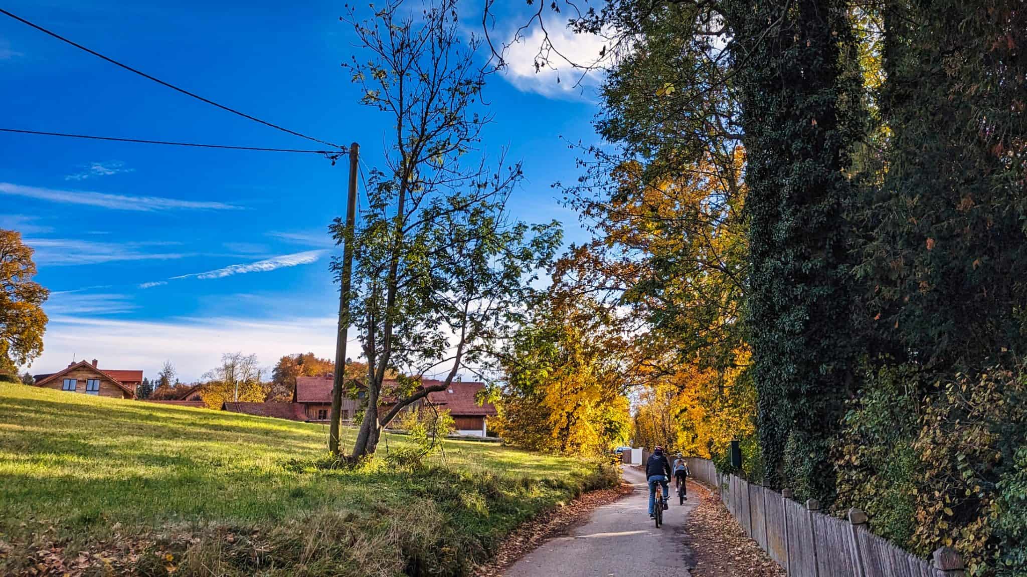 Schöne Wanderung von Münsing nach Ammerland / Starnberger See