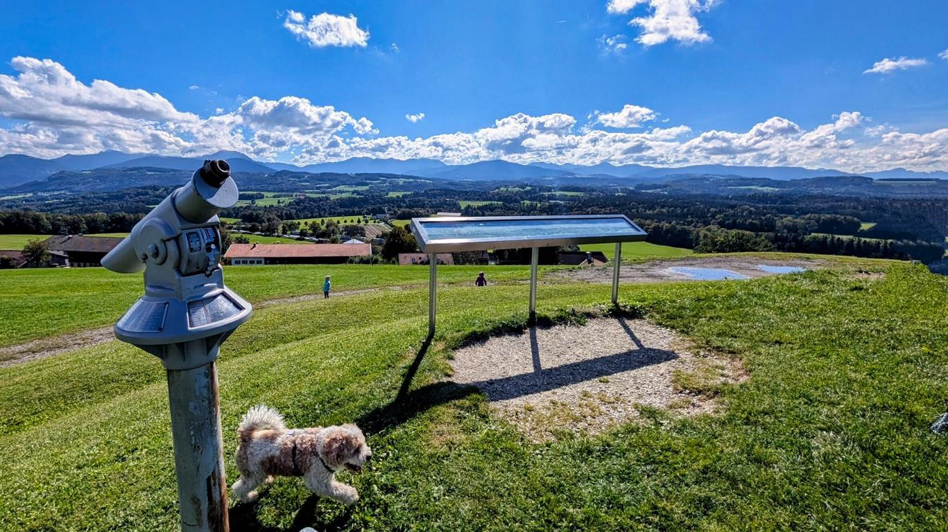 Kurze Wanderung auf und um den Irschenberg
