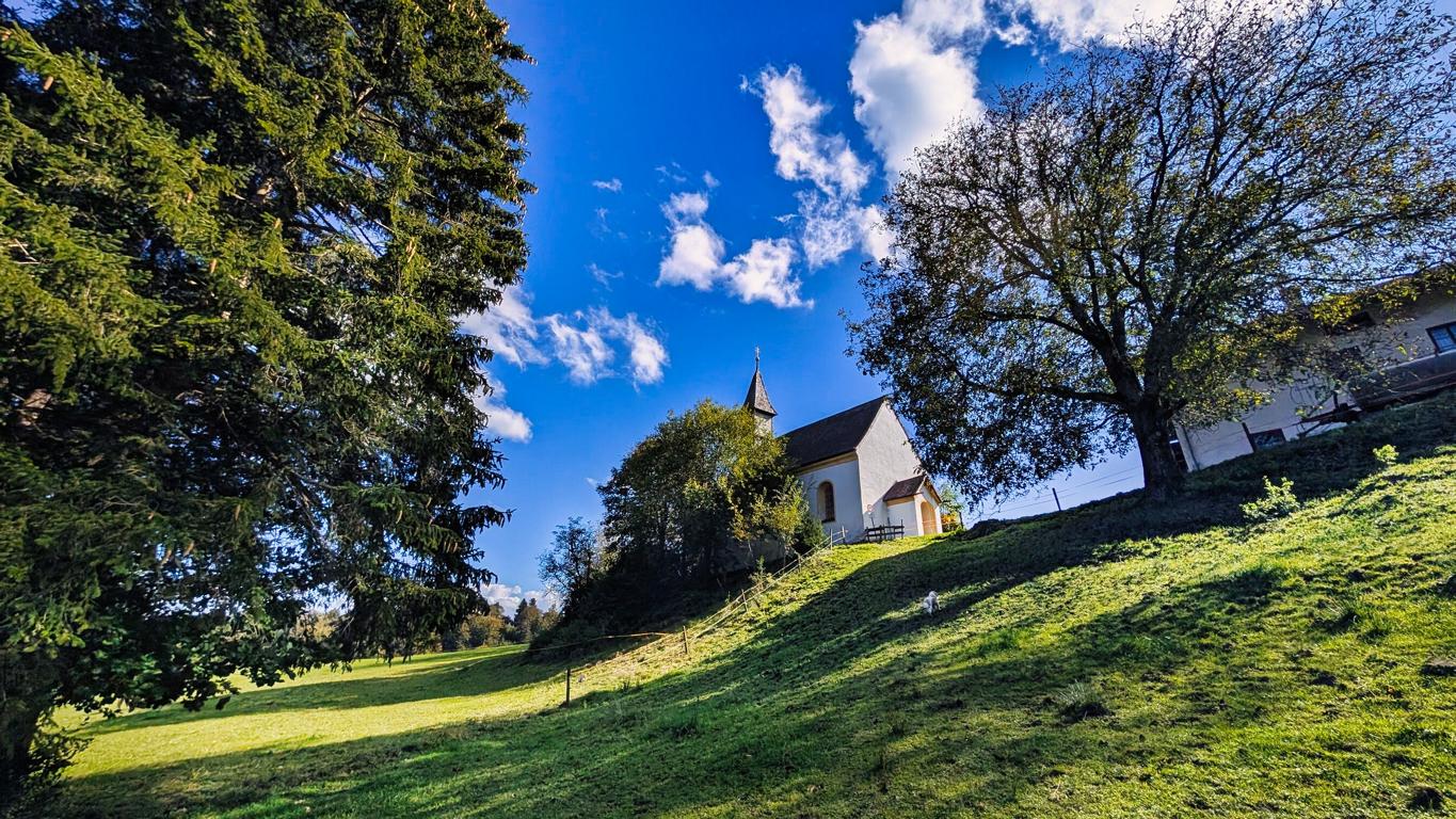 Kurze Wanderung auf und um den Irschenberg