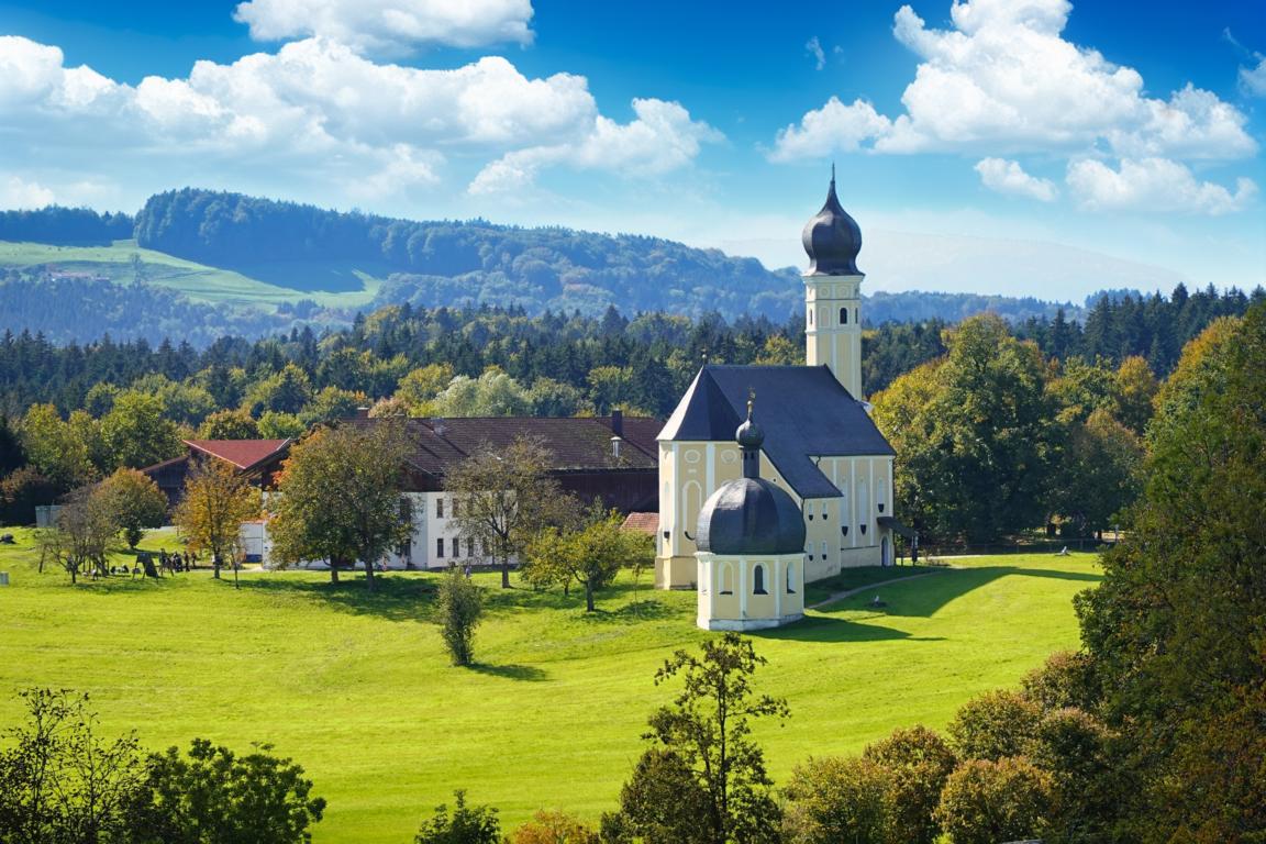 Kurze Wanderung auf und um den Irschenberg